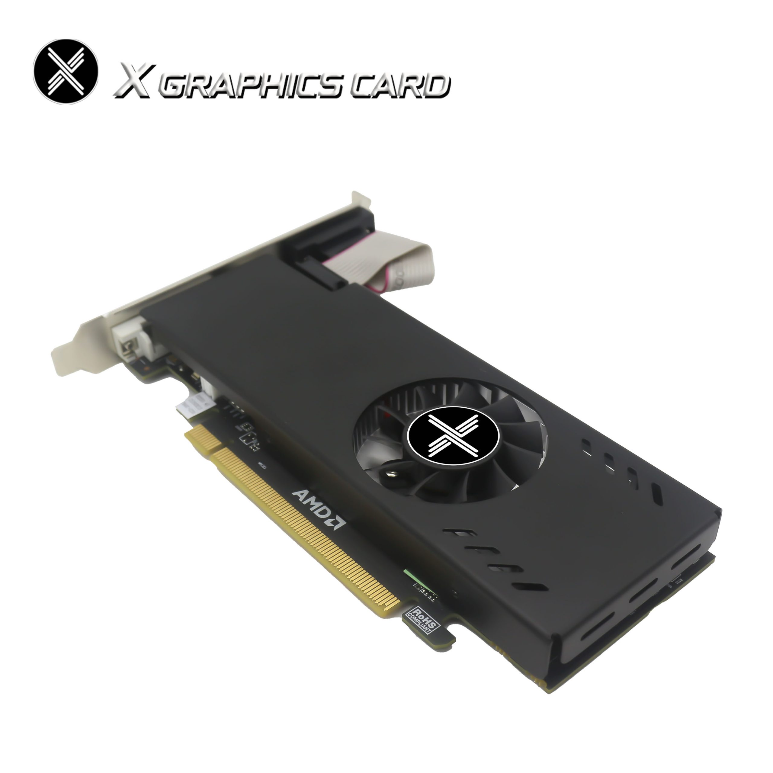 Radeon RX550 4GB GDDR5 Low Profile GRAPHICS CARD - X-VSION GRAPHICS CARD