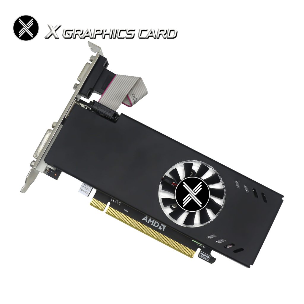 Radeon RX550 4GB GDDR5 Low Profile GRAPHICS CARD - X-VSION GRAPHICS CARD