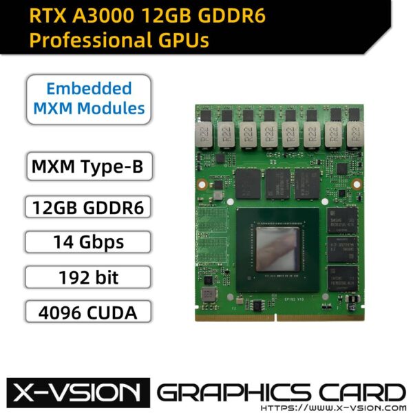 MXM Type Series - X-VSION GRAPHICS CARD