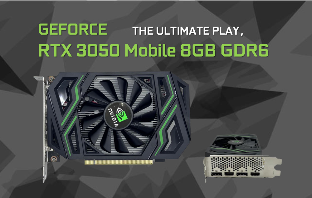 Geforce RTX 3050M 8GB The Ultimate Play - X-VSION GRAPHICS CARD