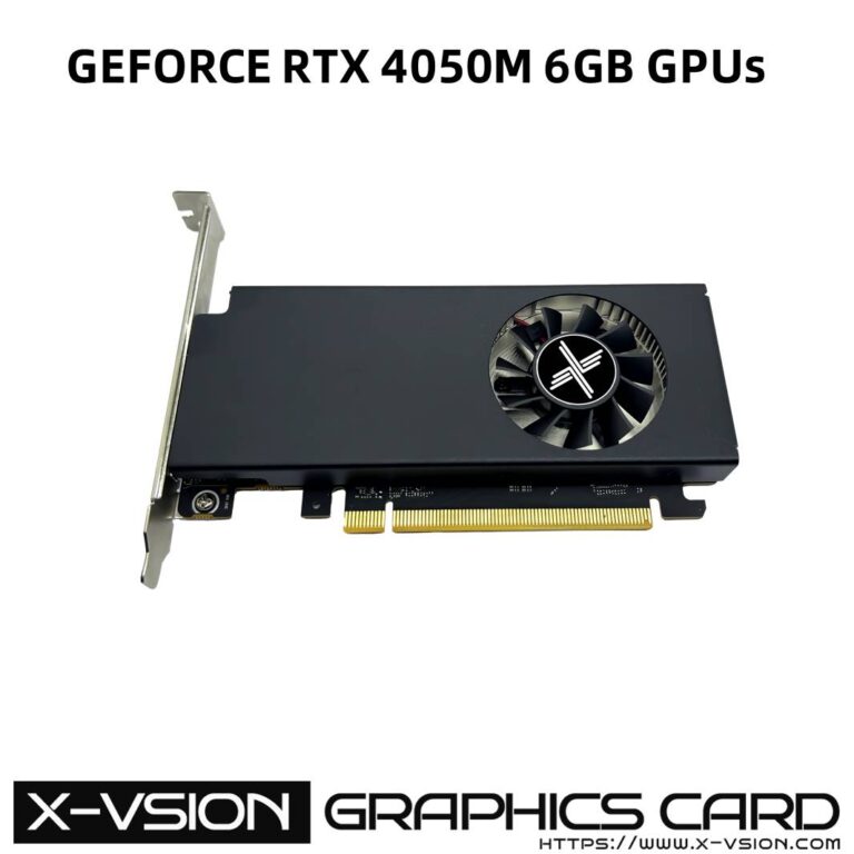 X-VSION RTX 4050 M 6GB GDDR6 Low Profile Card - X-VSION GRAPHICS CARD