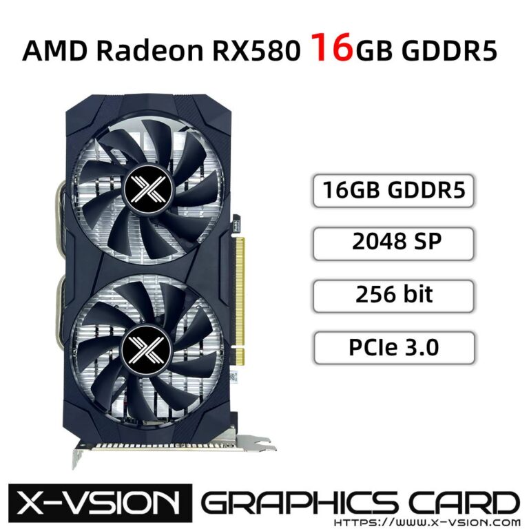 X-VSION Radeon RX580 16GB Incredible Performance Beyond - X-VSION ...