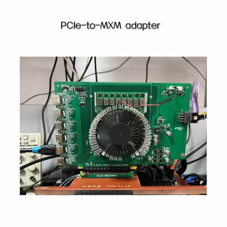 MXM Tools PCIe To MXM Adapter Support MXM GPUs Modules - X-VSION ...