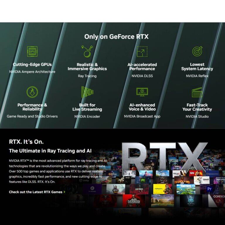 X-VSION RTX 3050M 8GB Low Profile The Ultimate Play - X-VSION GRAPHICS CARD