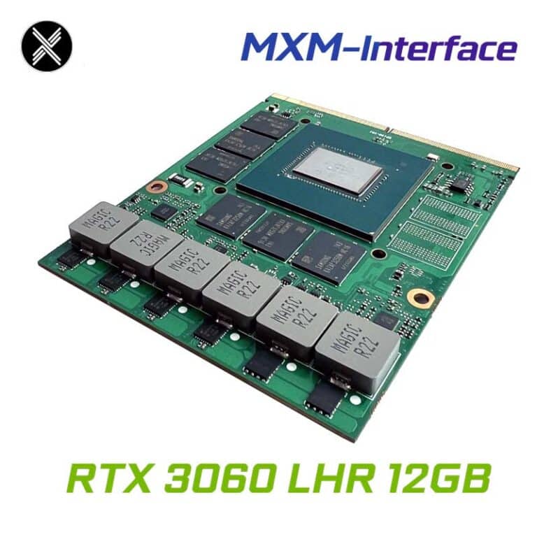 X-VSION MXM Embedded Module RTX 3060 12GB - X-VSION GRAPHICS CARD
