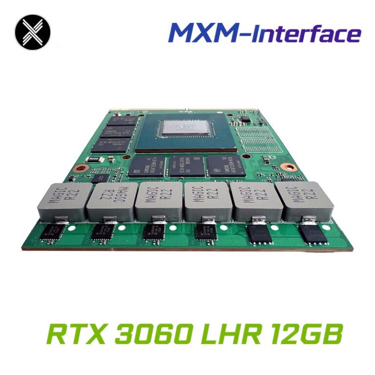 X-VSION MXM Embedded Module RTX 3060 12GB - X-VSION GRAPHICS CARD